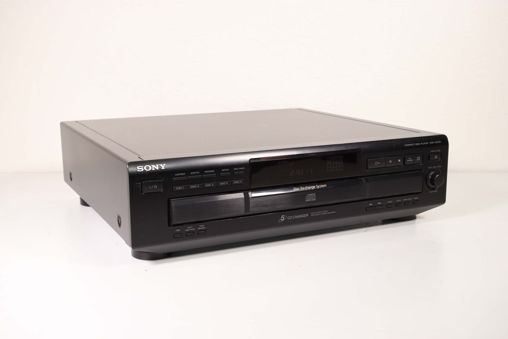 Sony CDP-CE235 5-Disc Compact Disc CD Player High-Quality, Reliable