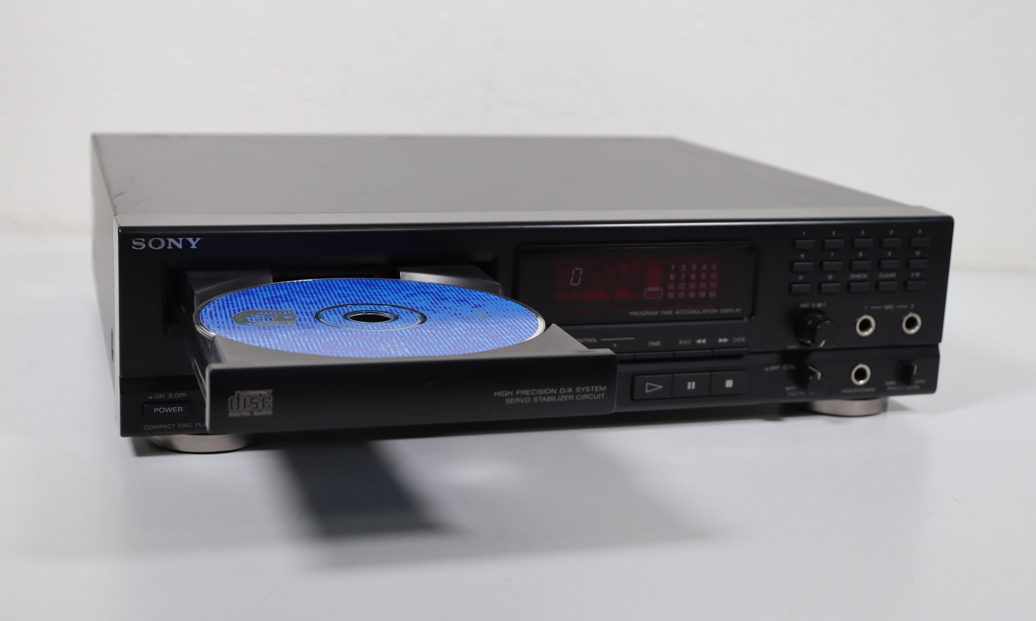 Sony CDP-K1A Compact Disc Player Vintage Karaoke Player