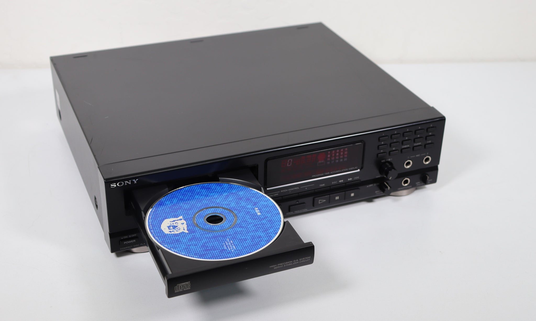 Sony CDP-K1A Compact Disc Player Vintage Karaoke Player