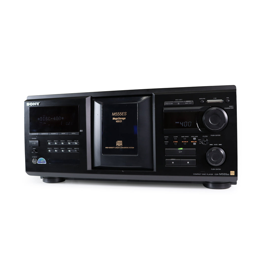Sony CDP-M555ES 400 CD Compact Disc Changer Disc Explorer Jukebox Play