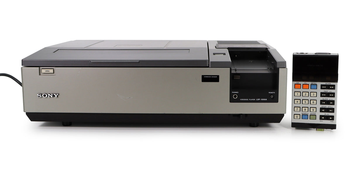 Sony LDP-1000A LaserDisc LD Player — SpenCertified