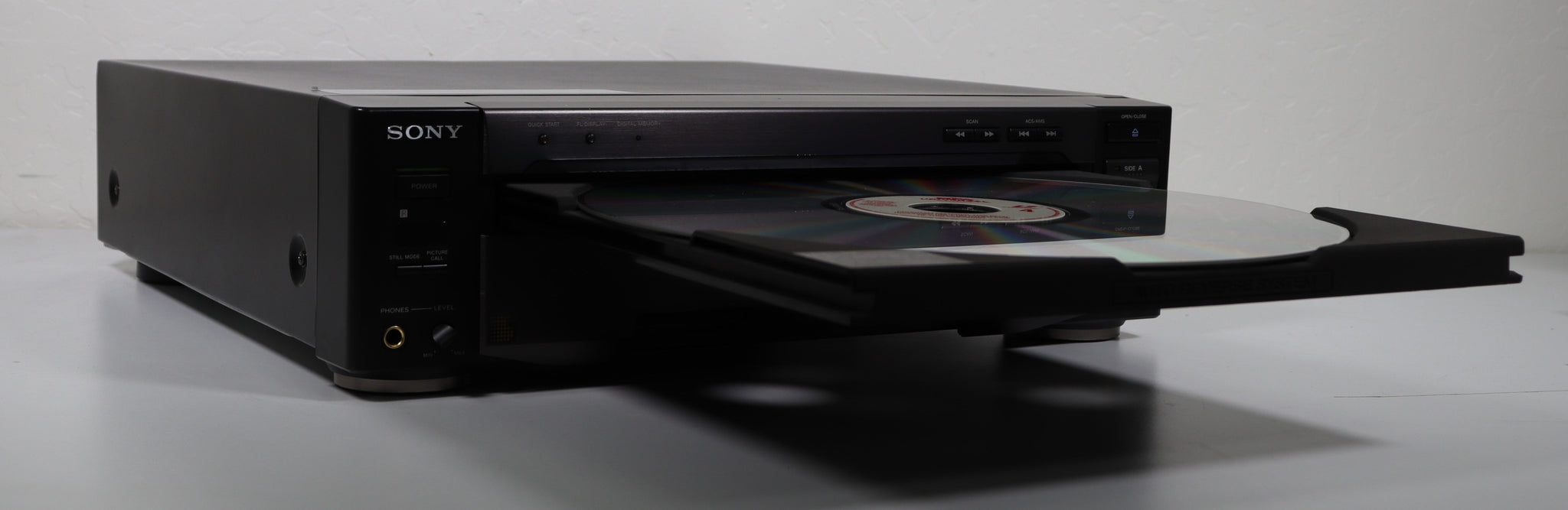 Sony MDP-800 CD CDV LD LaserDisc Player Home Video S-Video Made in Jap ...