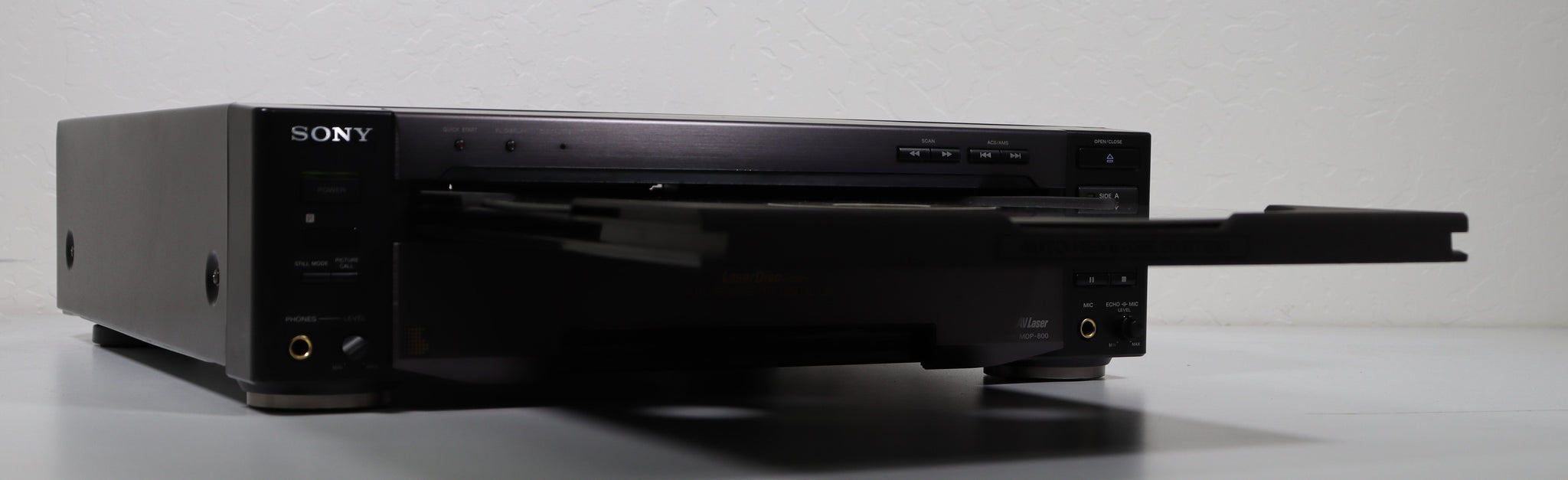 Sony MDP-800 CD CDV LD LaserDisc Player Home Video S-Video Made in Jap ...