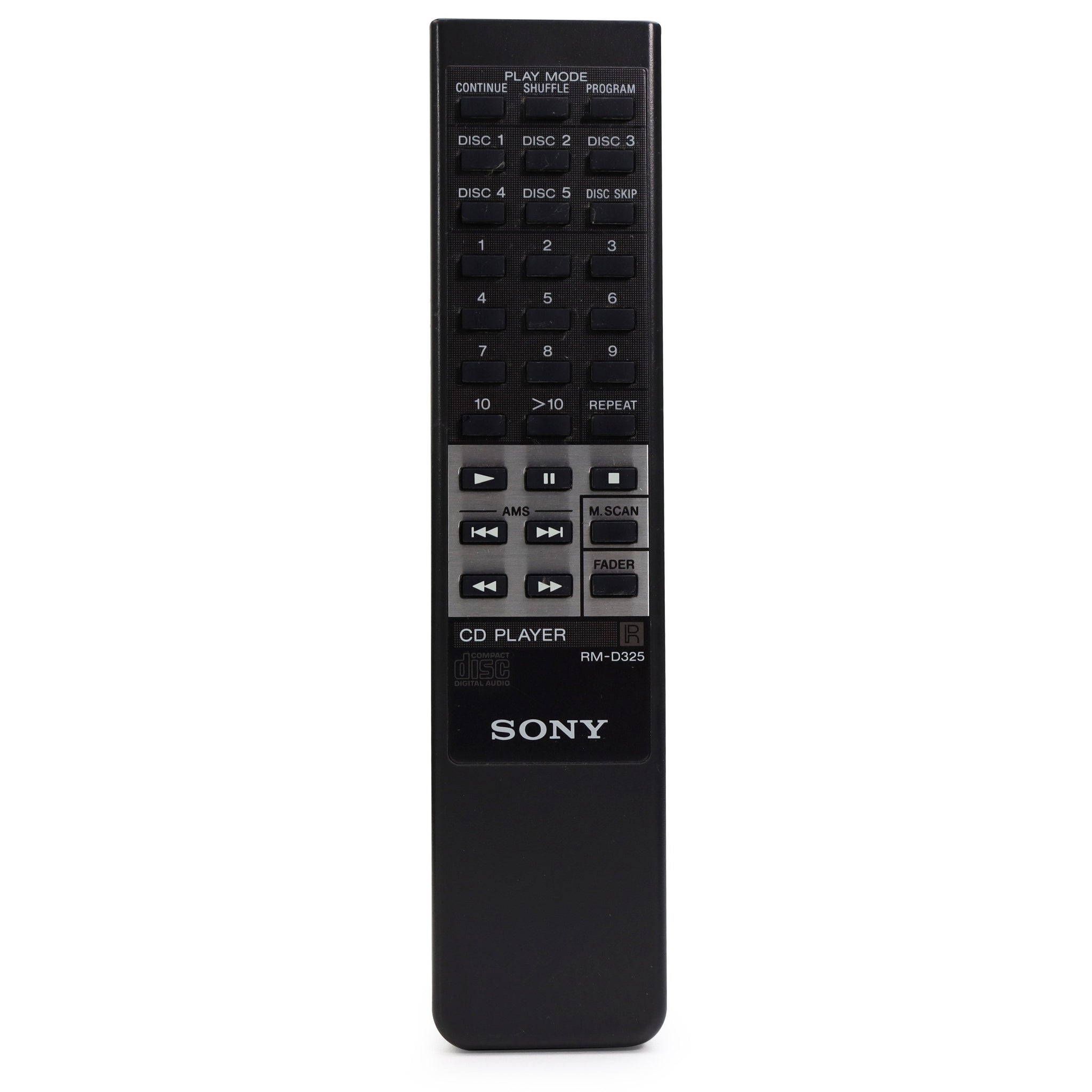 Sony RM-D325 Remote Control Unit 5 Compact Disc CD Player CDP-C225 CDP ...