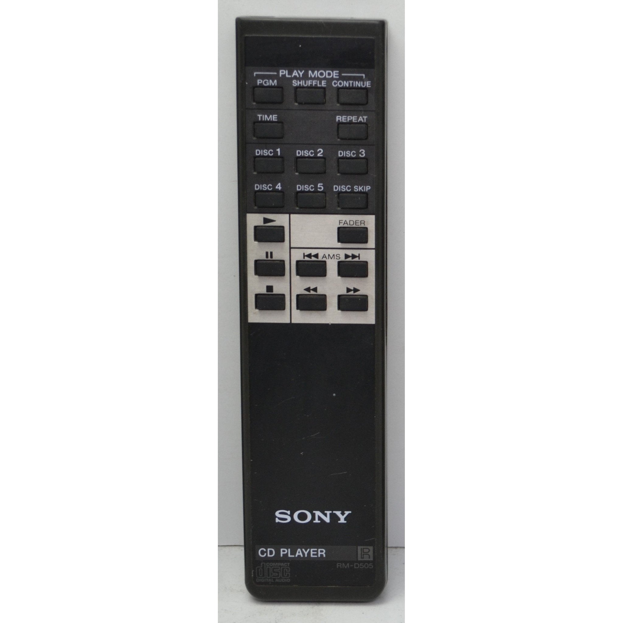 Sony RM-D505 Remote Control for 5-Disc CD Player CDP-C400 and More ...