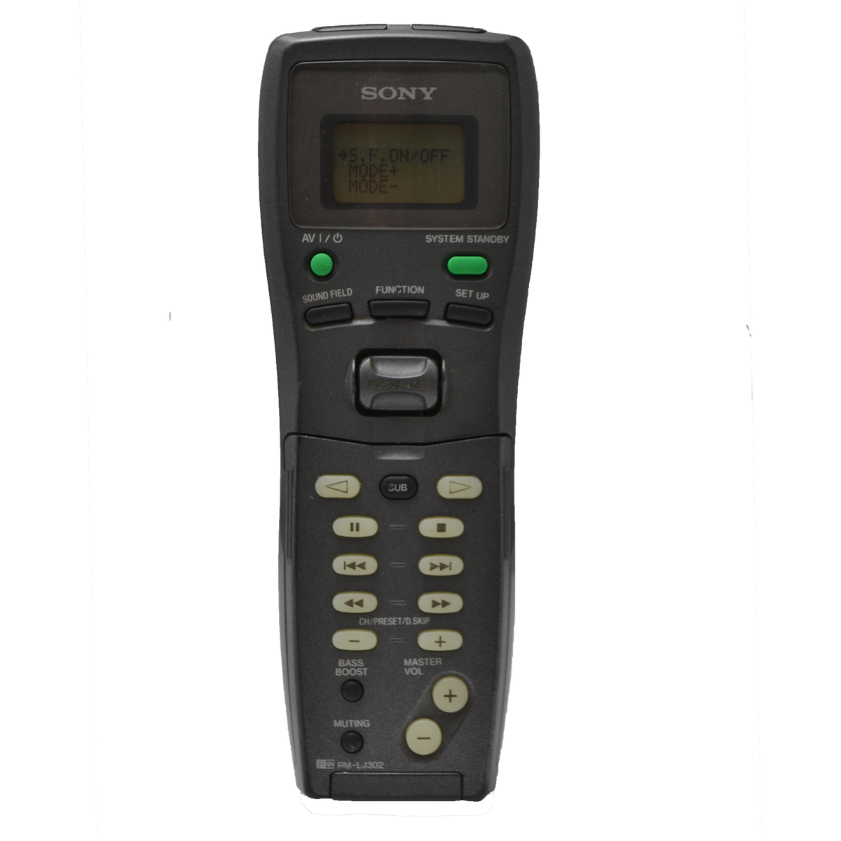 Sony RM-LJ302 Programmable Commander Remote Control STR-DE935 STR-DB93 ...