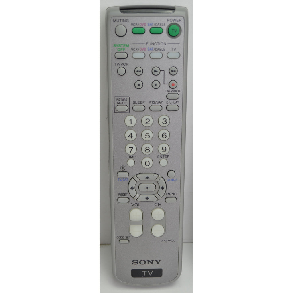 Sony RM-Y180 TV Remote Control KV-27FS100 KV-27FS100L KV-32FS100