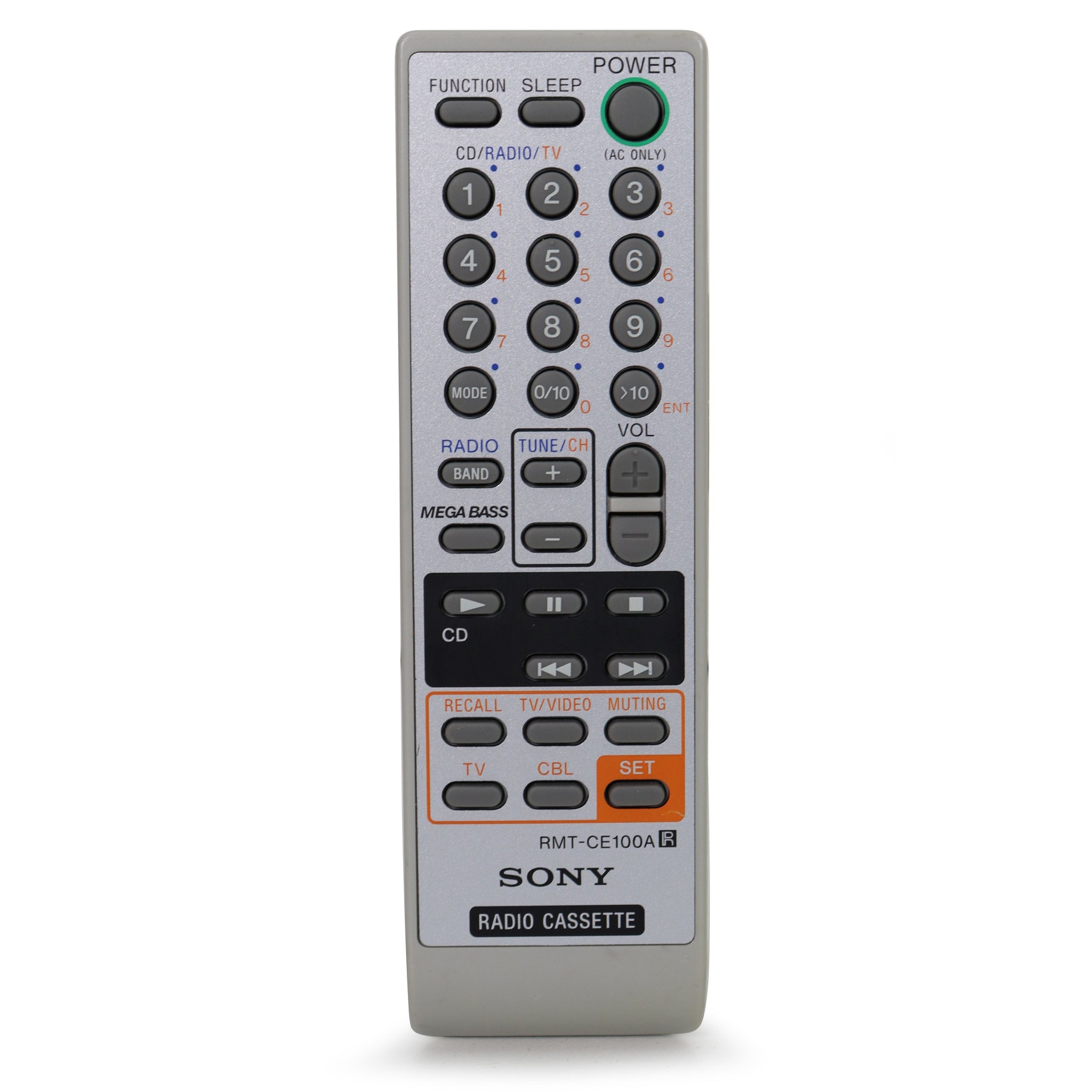 Sony RMT-CE100A Remote Control for Boombox CFD-E100