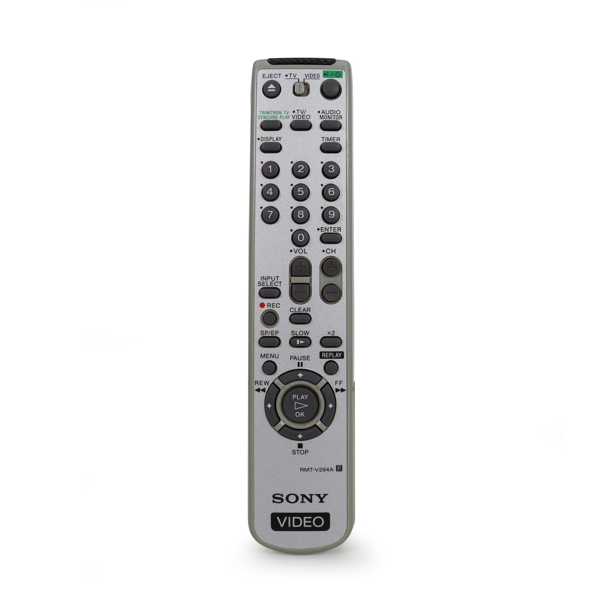 Sony RMT-V294 VCR VHS Remote SLV-LX40 — SpenCertified