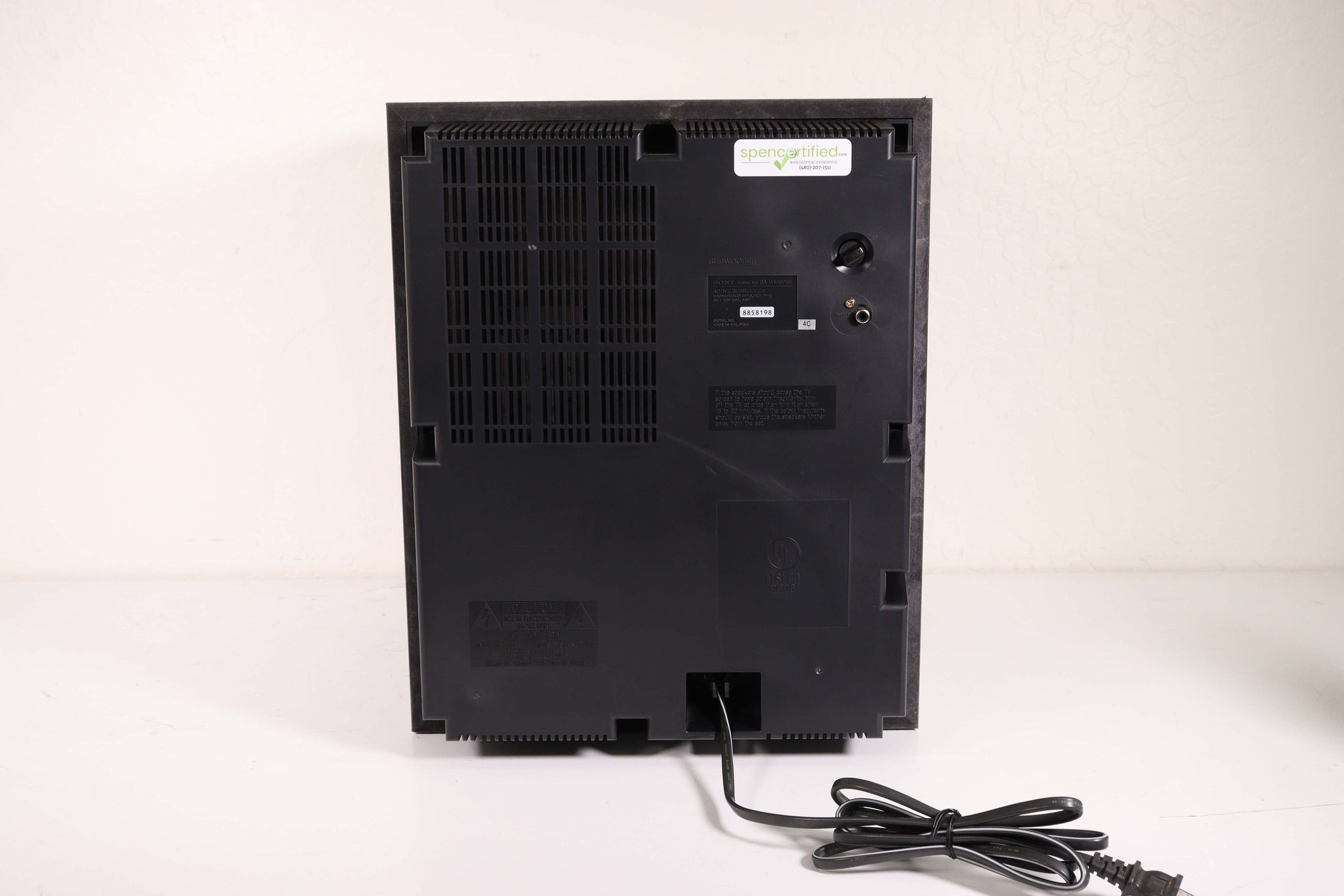 Sony SA-WMSP68 Home Audio Subwoofer System Bass Module