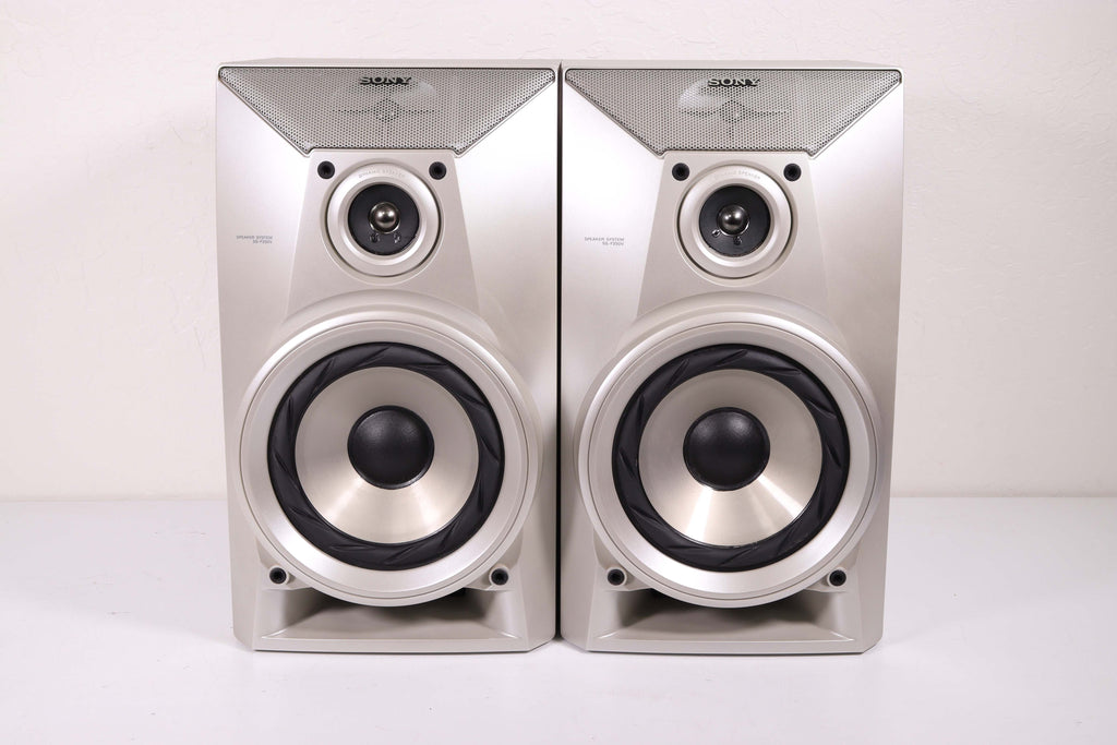 Sony SS-F250V Bookshelf Speaker Pair 3 Way