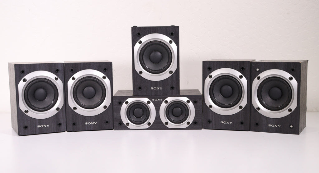 Sony SS-MSP88 SS-CNP88 6 Channel Surround Sound Speaker System Black S