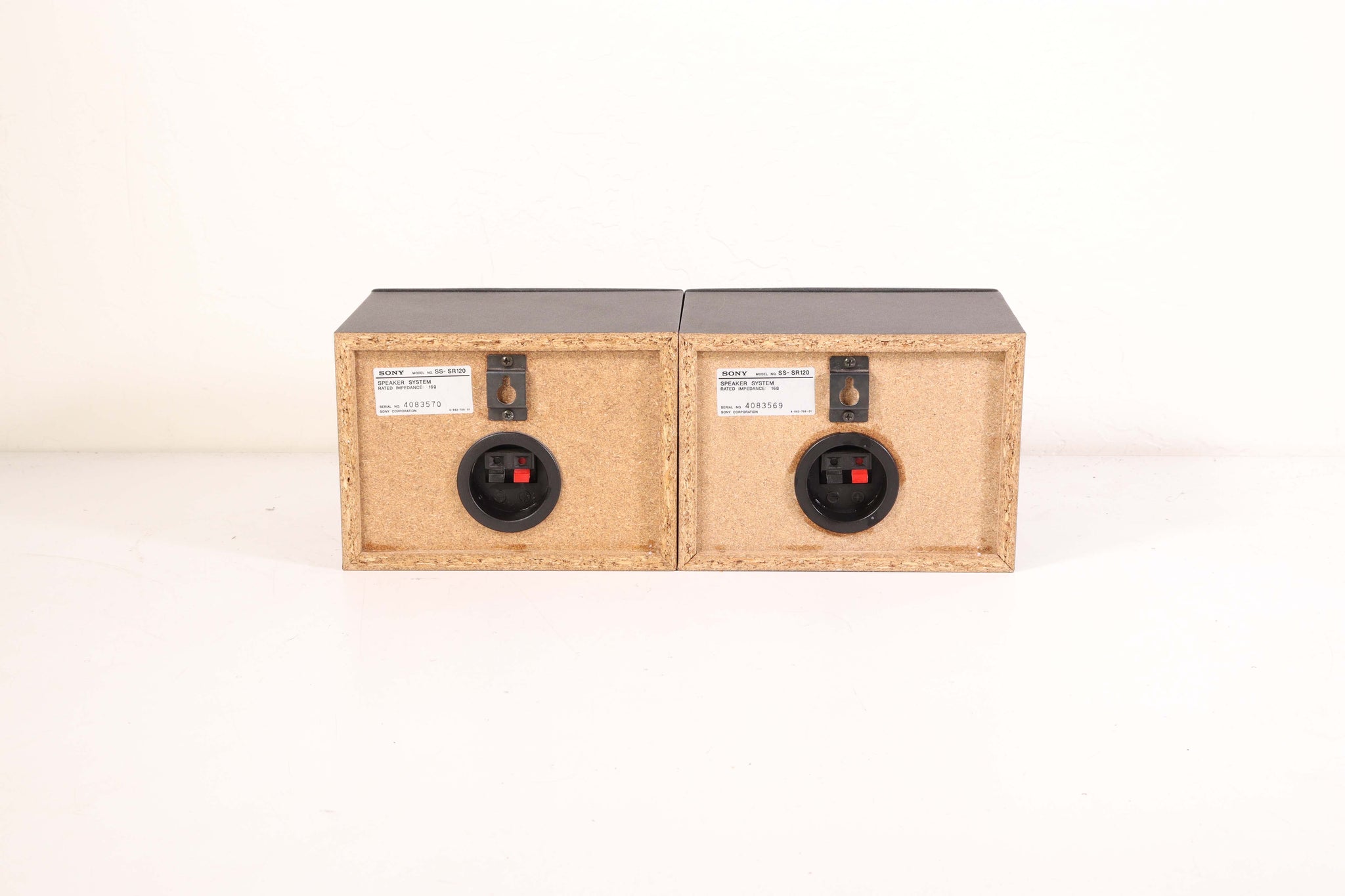 Sony SS-SR120 Small Bookshelf Speaker Pair