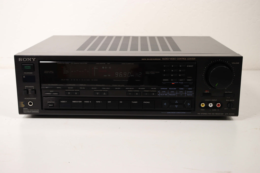 Sony STR-AV1010 FM AM Stereo Receiver Audio Speaker Amplifier System