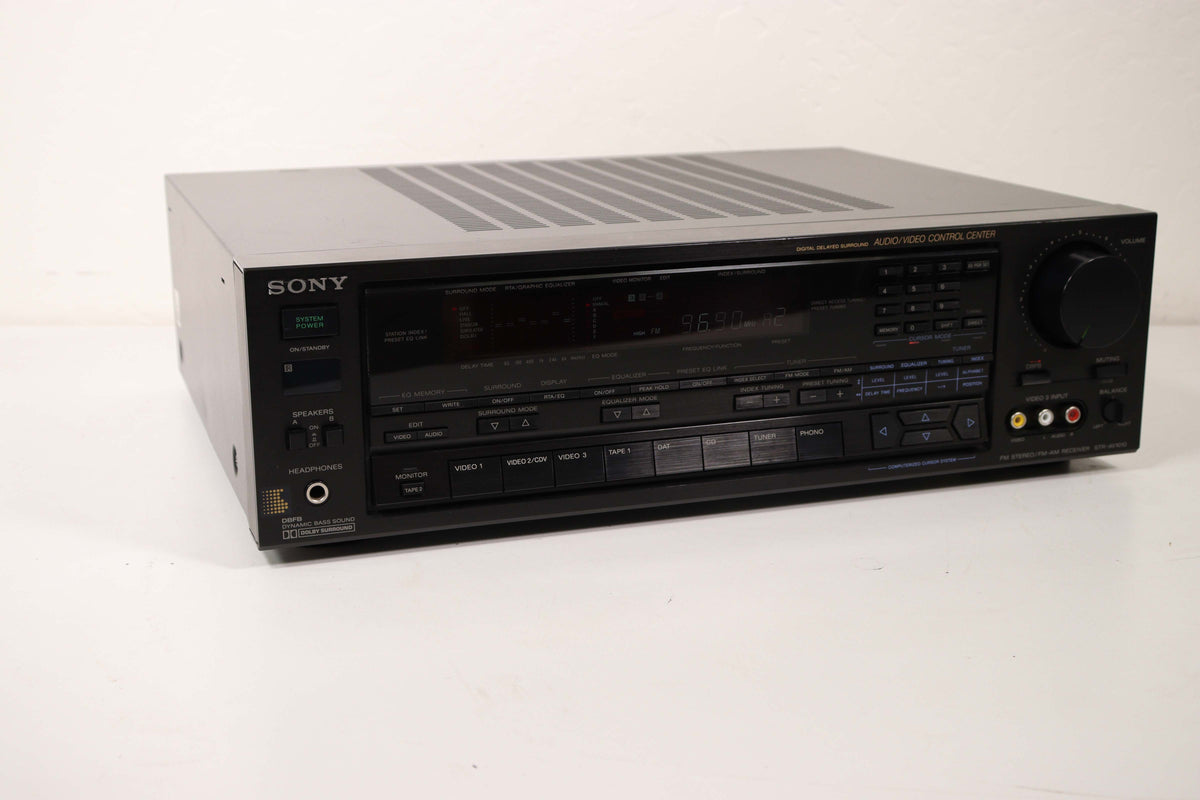 Sony STR-AV1010 FM AM Stereo Receiver Audio Speaker Amplifier System ...
