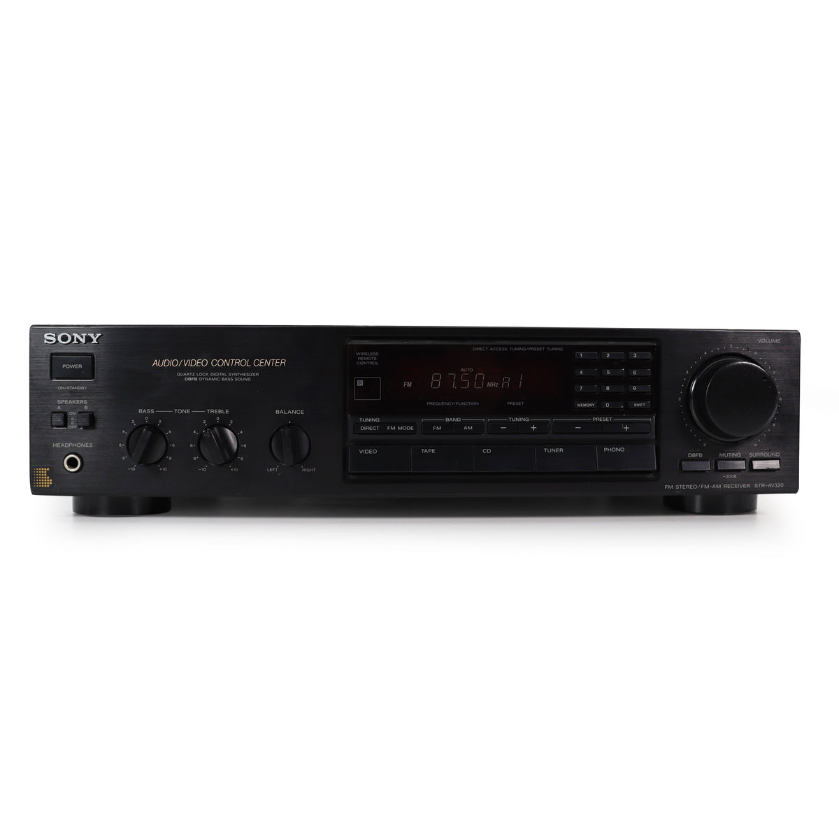 Sony STR-AV320 FM-AM Receiver — SpenCertified