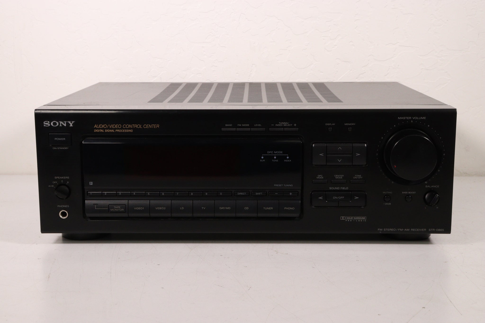 Sony STR-D865 Receiver Phono AM/FM Radio (No Remote)