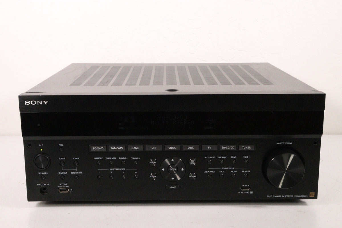 Sony STR-ZA2000ES Receiver Audio/Video Multi Channel HDMI Digital Opti ...