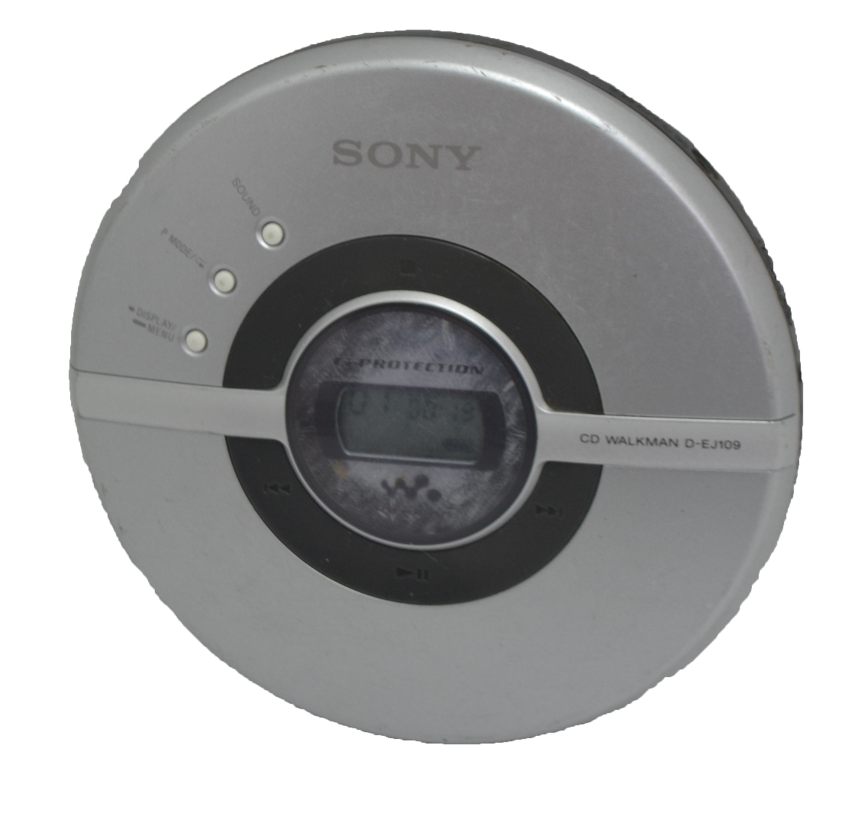 Sony Silver CD Walkman Player (D-EJ109) — SpenCertified
