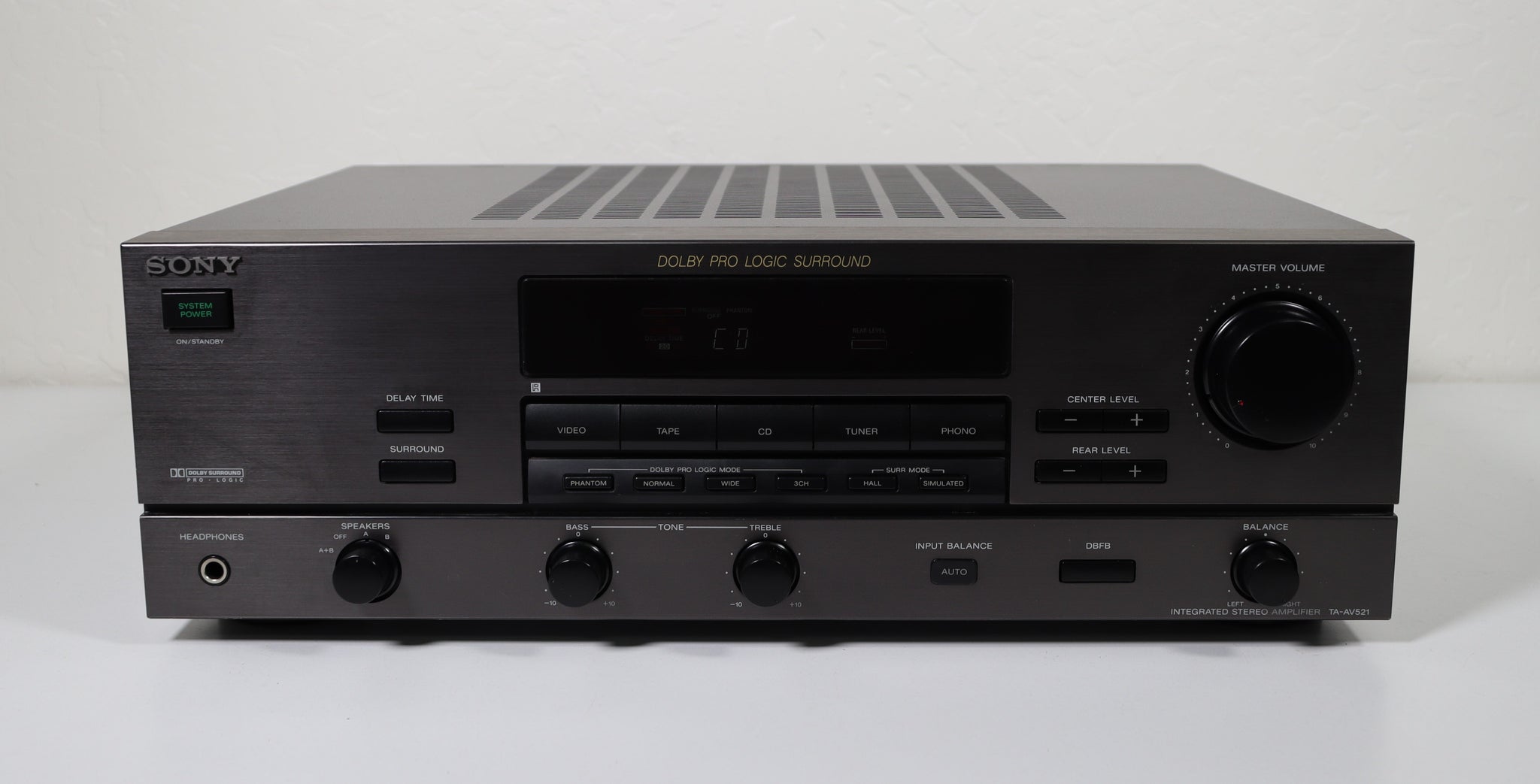 Sony TA-AV521 Integrated Stereo Amplifier Home Audio System Dolby Pro