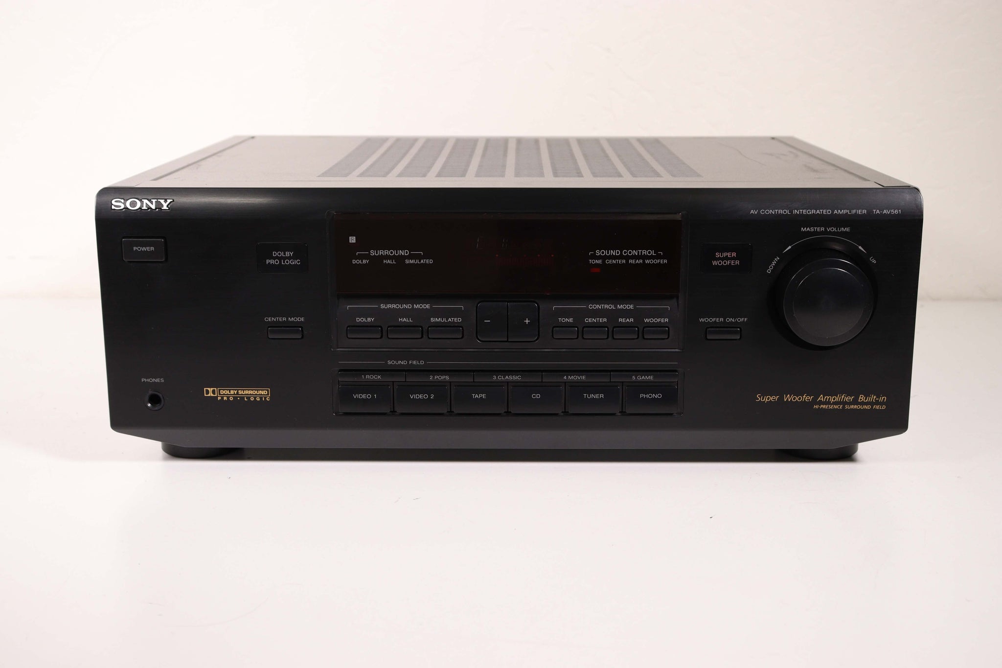 Sony TA-AV561 AV Control Integrated Amplifier Home System