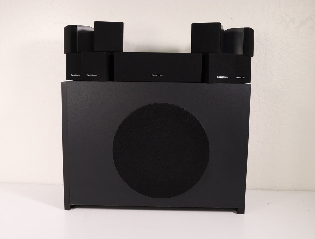Spectrum RS-232 5.1 Channel Surround Sound Home Stereo System