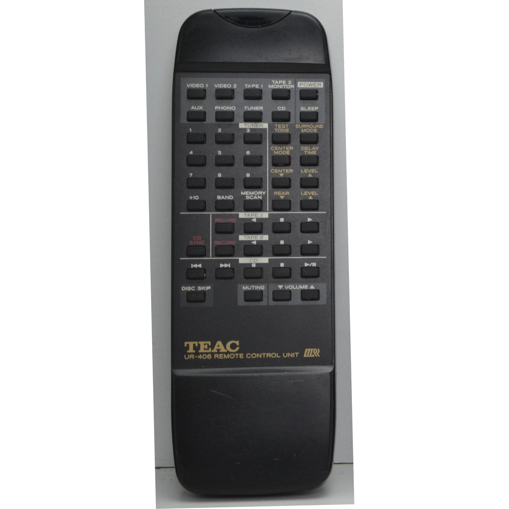 TEAC AG-V6200 Remote Control UR-406 AG-V6200 AGS-V7150 AG-V3050 AG-V80