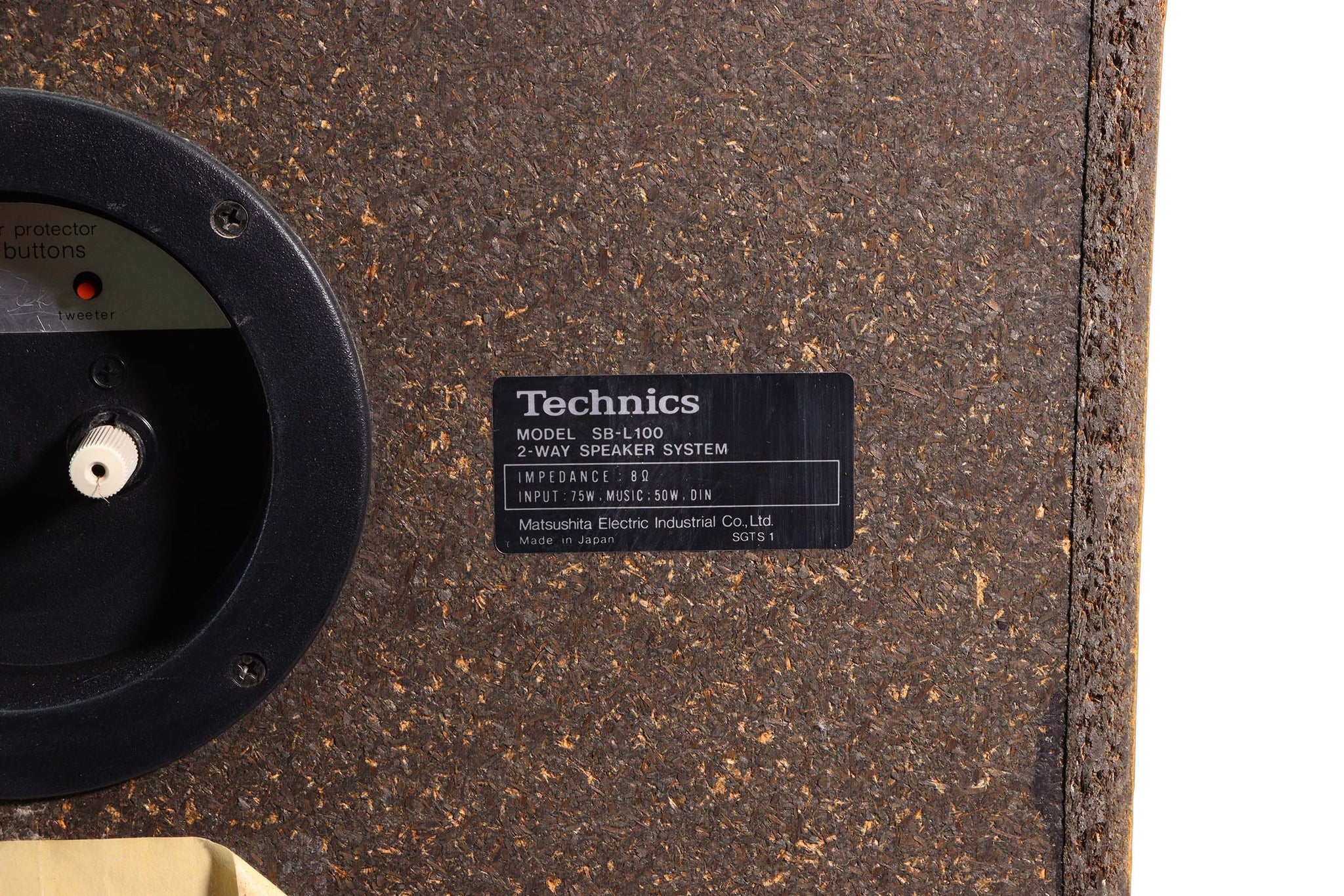 TECHNICS SB-L100 2-Way Speakers (Pair)