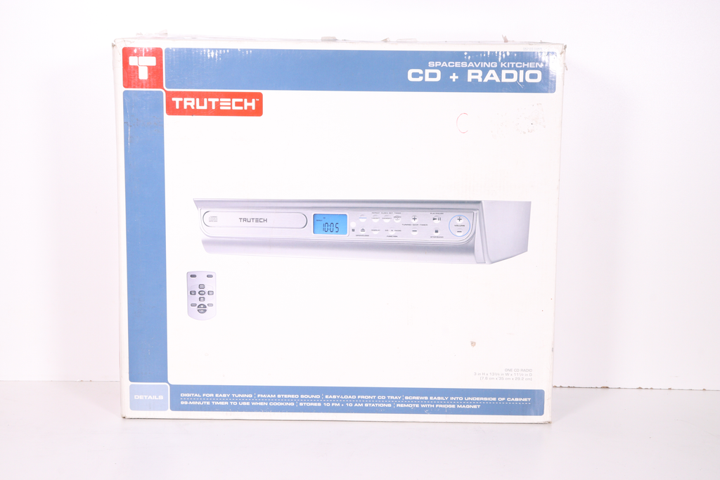 TRUTECH Spacesaving Kitchen CD + Radio (Brand New, Full Set)