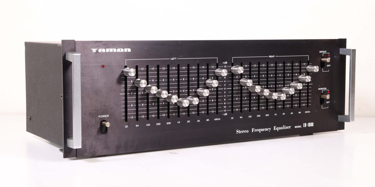 Tamon EB-1000 Stereo Frequency Equalizer 10 Band EQ — SpenCertified