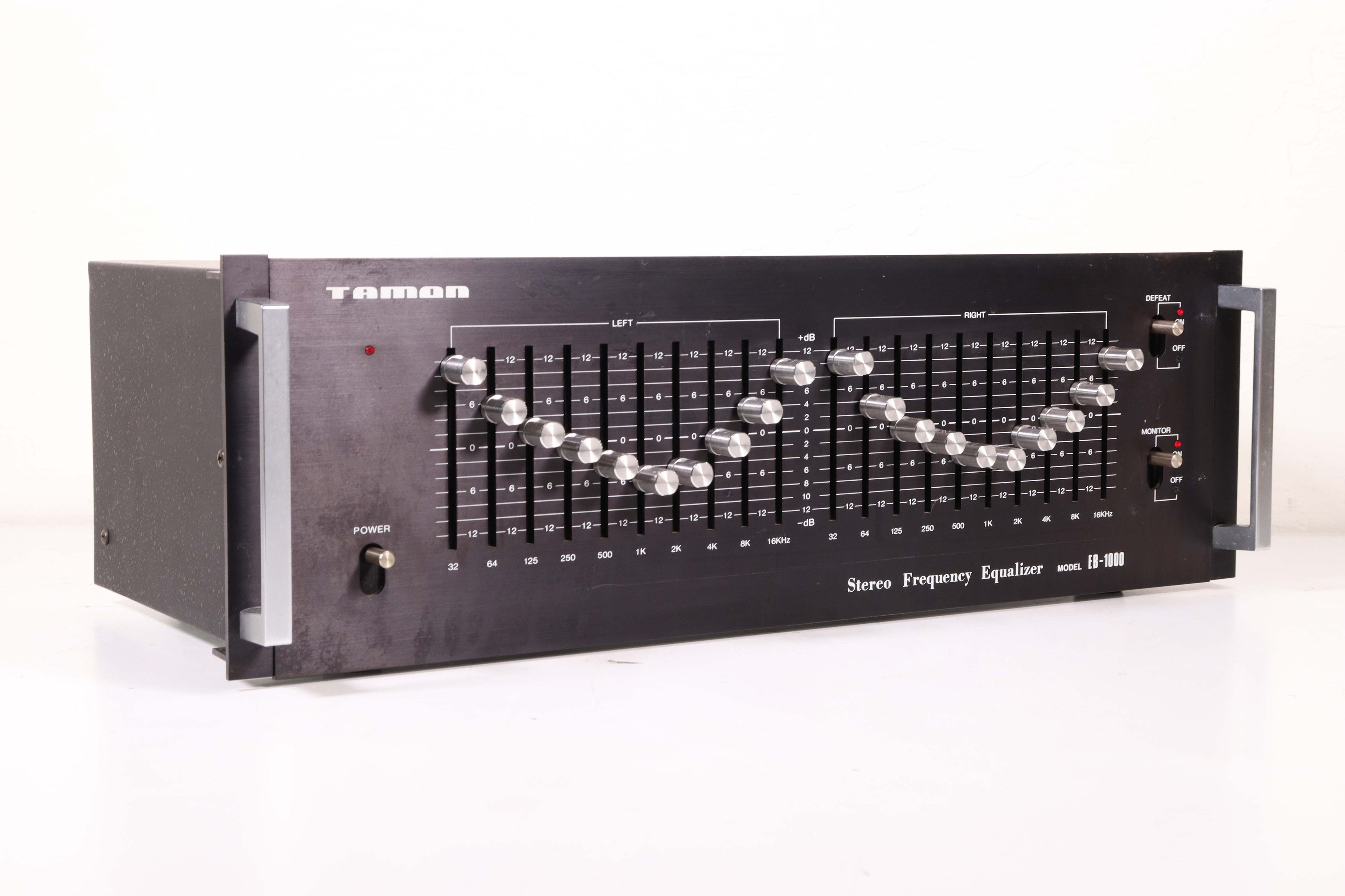 Tamon EB-1000 Stereo Frequency Equalizer 10 Band EQ — SpenCertified