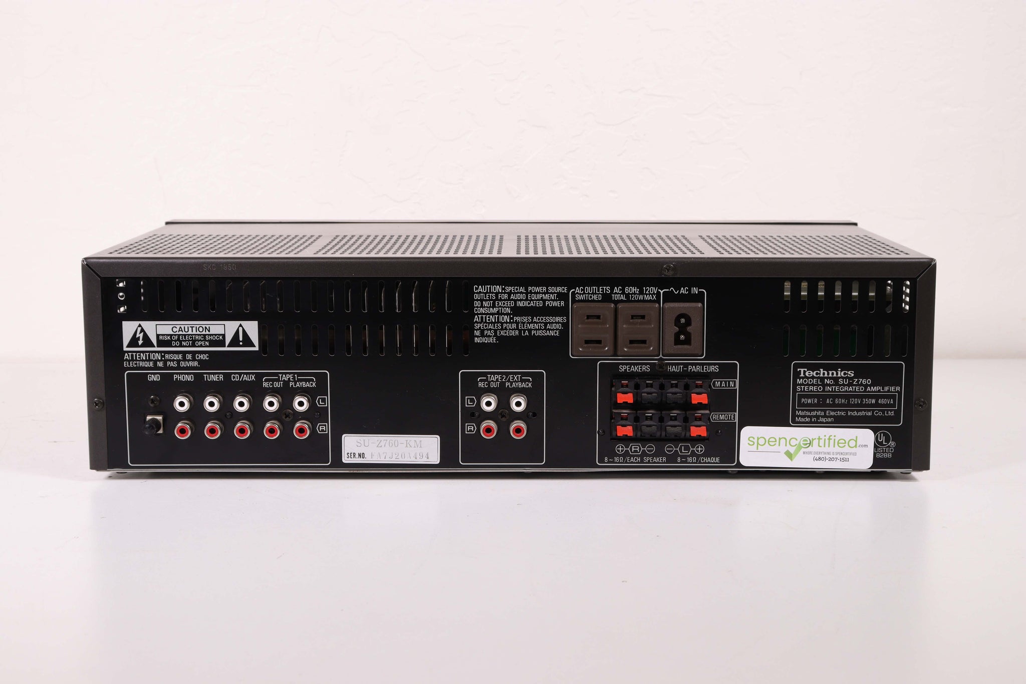 Technics Complete Vintage Home Audio Stereo System Turntable Cassette