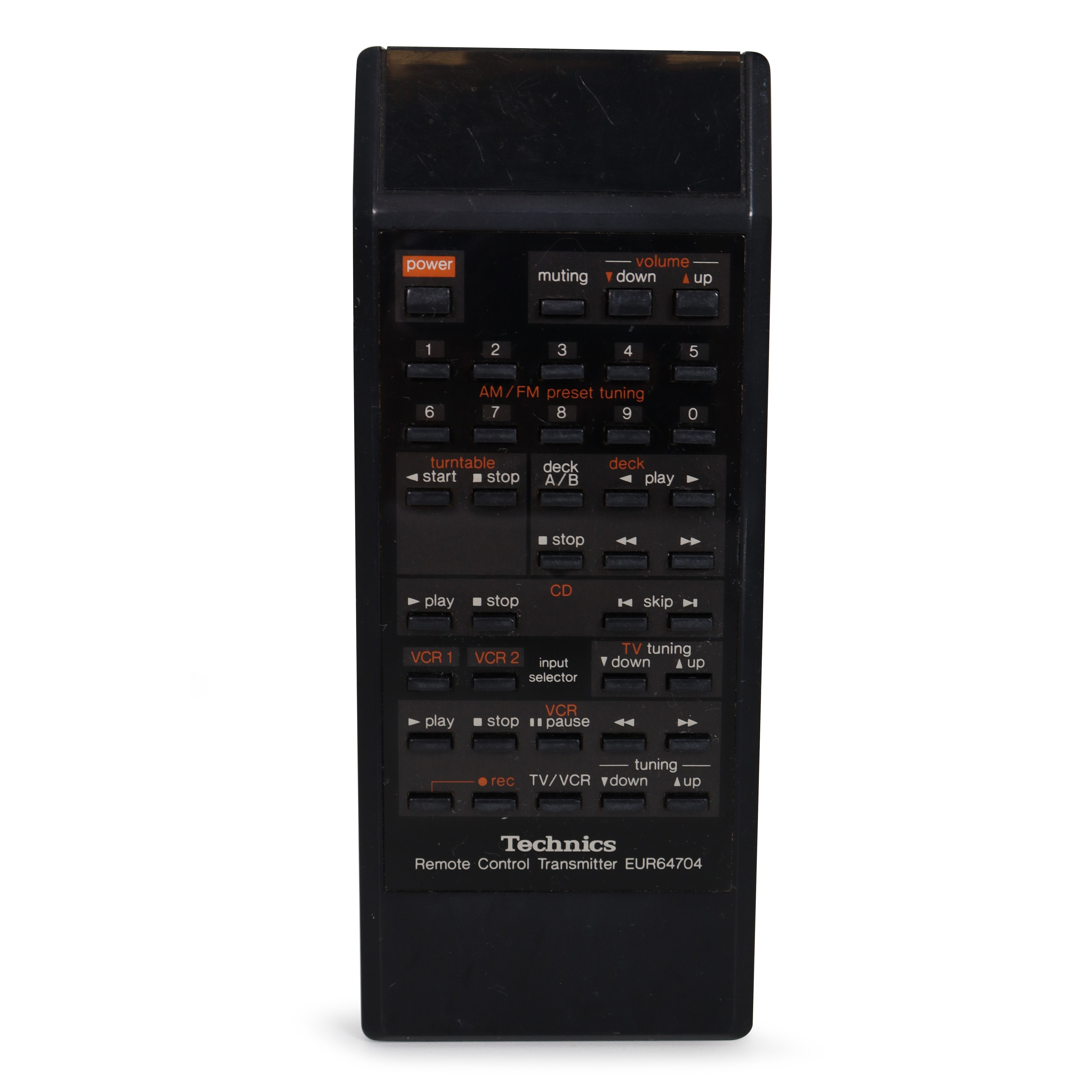 Technics EUR64704 Remote Control for SA-R310
