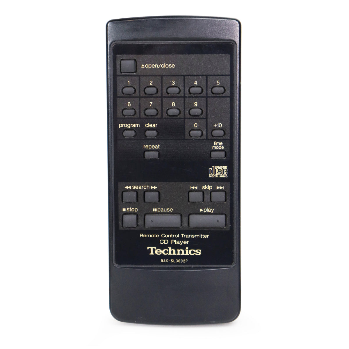 Technics RAK-SL3002P Remote Control for CD Player SL-P370 — SpenCertified