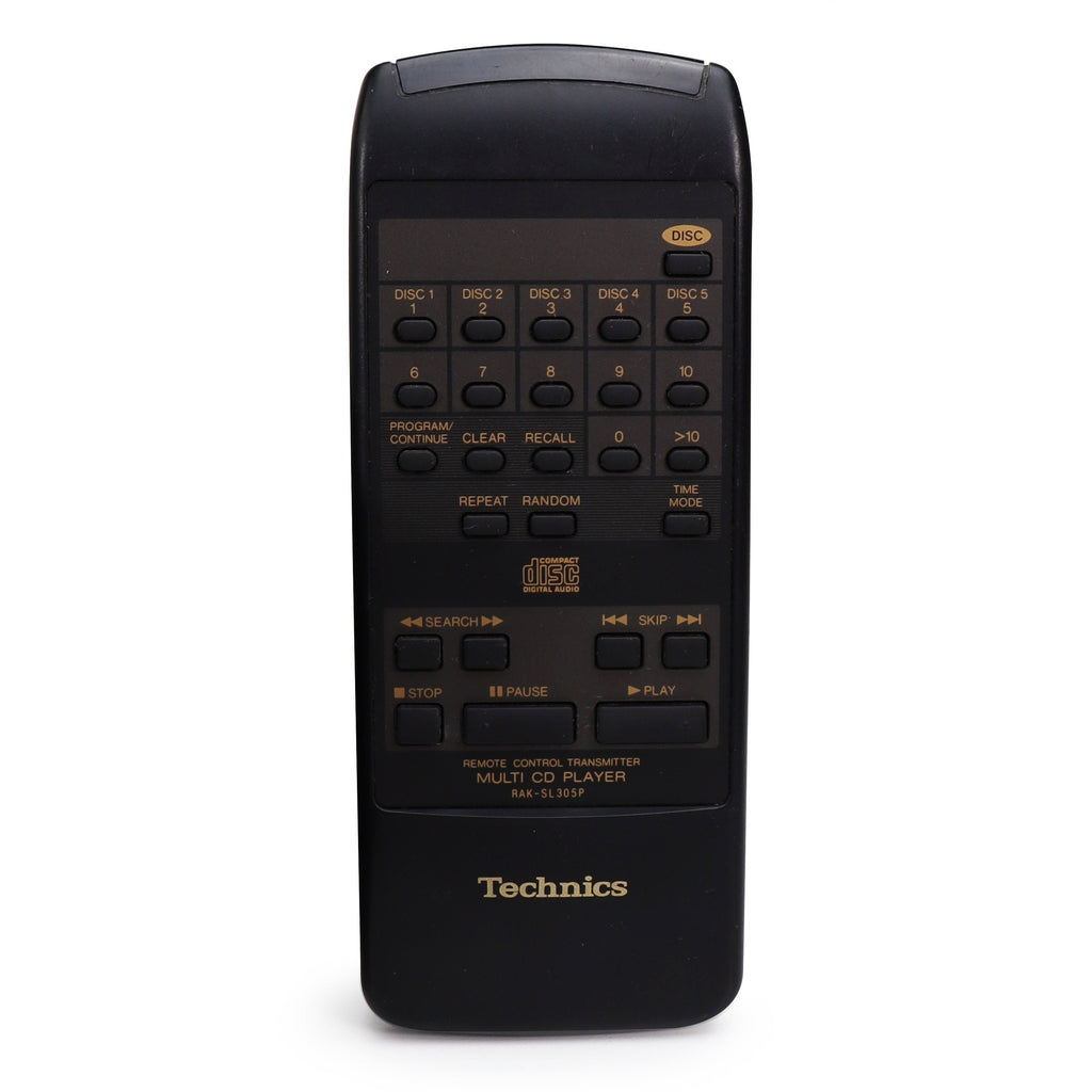 Technics RAK-SL305P Remote Control for 5-Disc CD Changer SL-PD807 and