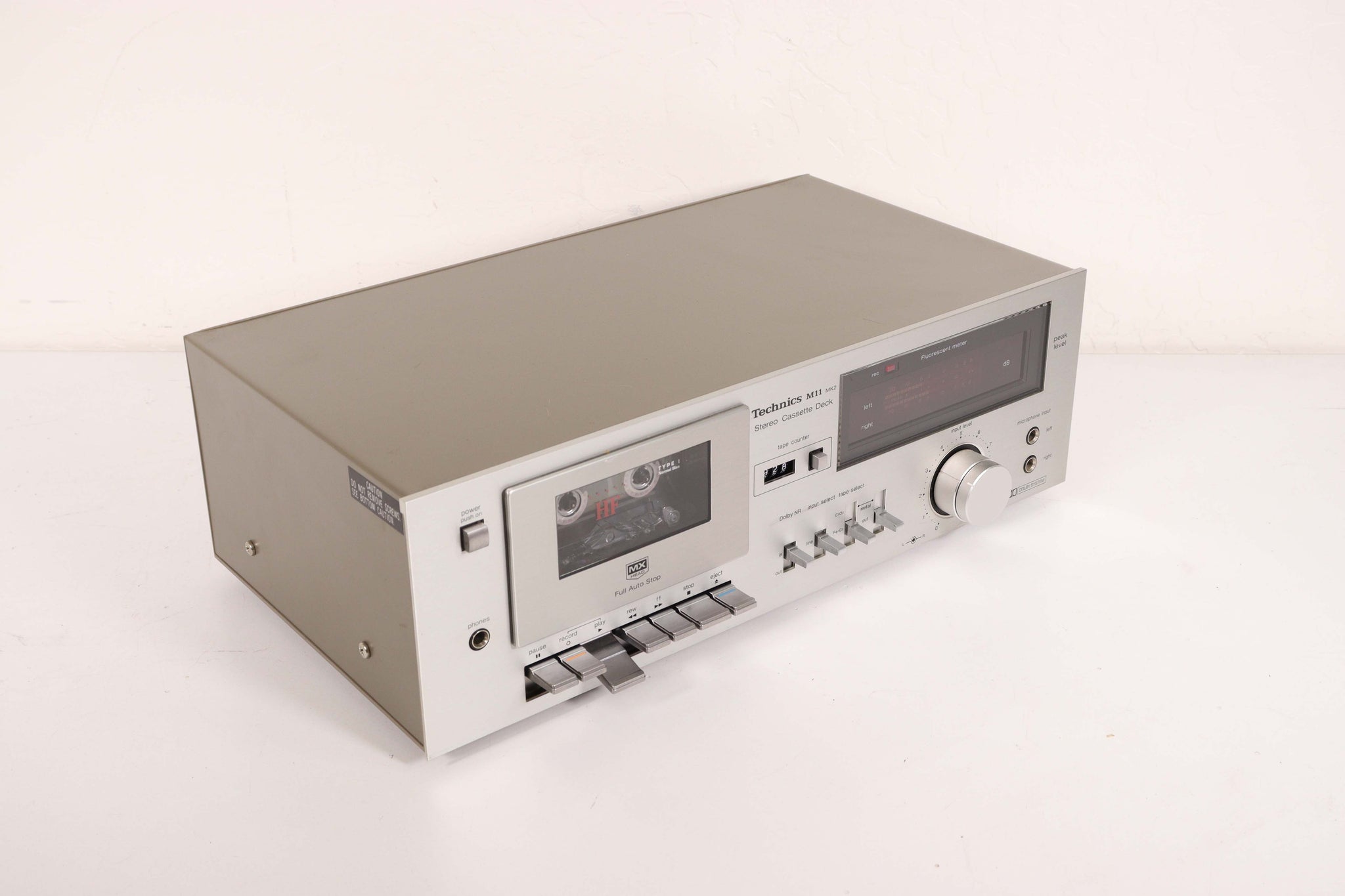 Technics RS-M11 MK2 MX Head Home Audio Stereo Cassette Deck Player and