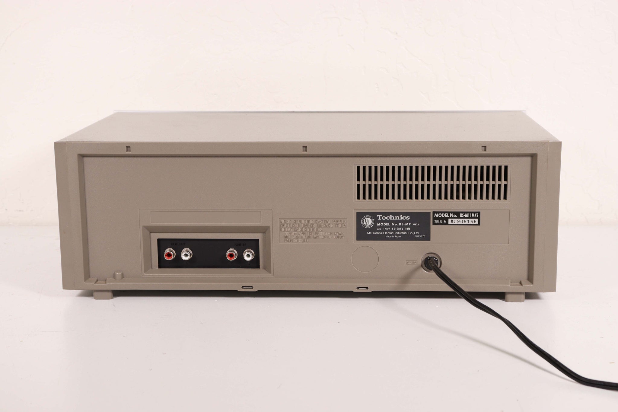 Technics RS-M11 MK2 MX Head Home Audio Stereo Cassette Deck Player and