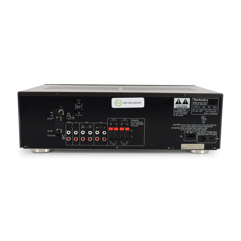 Technics SA-EX110 Stereo Receiver Home Audio Amplifier