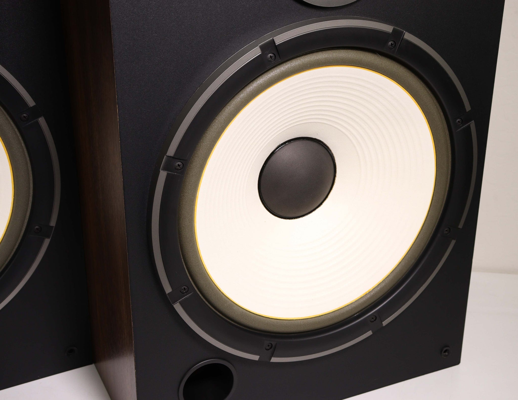 Technics SB-L96 Vintage Stereo Speaker Pair 3 Way 15 Inch Woofer 8 Ohm