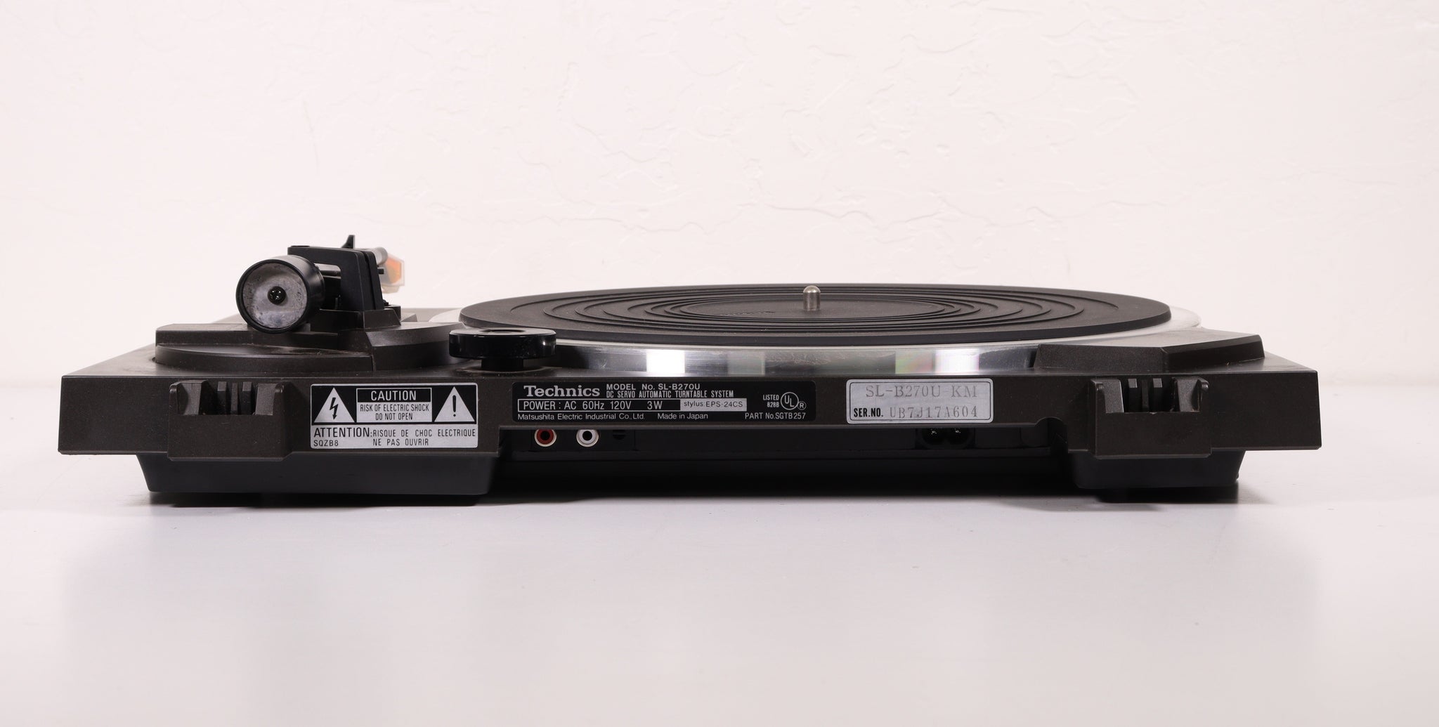 Technics SL-B270 Automatic Turntable Record Player Vinyl System