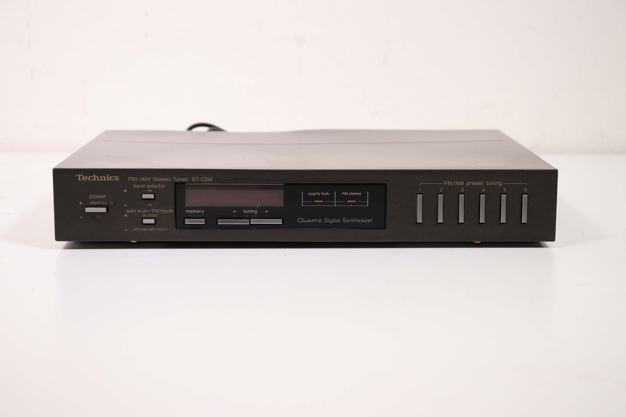 Technics SU-C04 ST-C04 Stereo Integrated Amplifier AM FM Tuner Combo