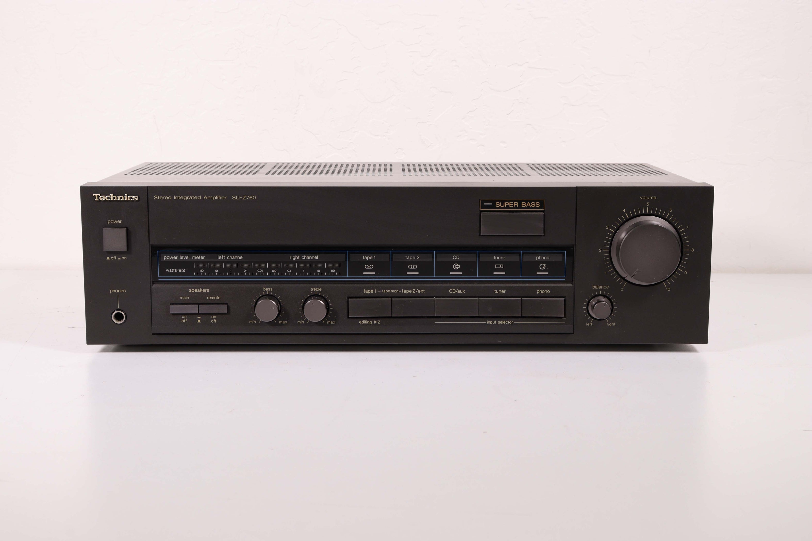 Technics SU-Z760 Stereo Integrated Amplifier with Phono — SpenCertified