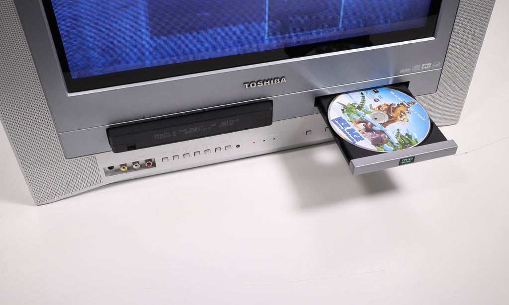 Toshiba Mw20fn1 20 Inch Dvd Vcr Tv Combination System Vintage Tube Tel