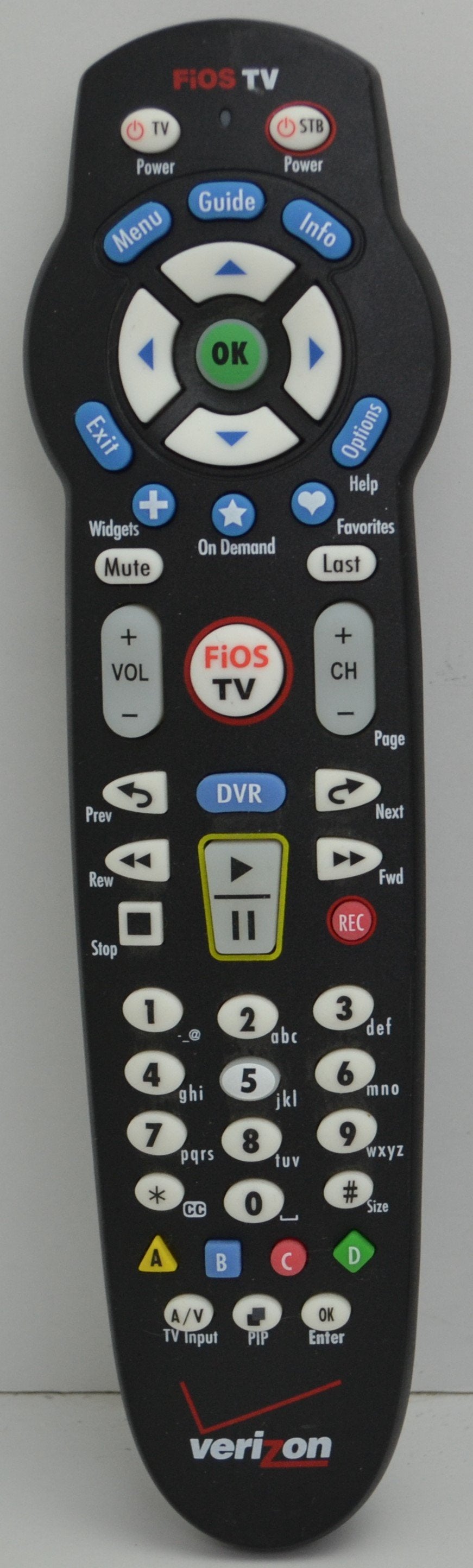 Verizon VZ P265v3 RC Programmable Remote Control for Cable Television ...