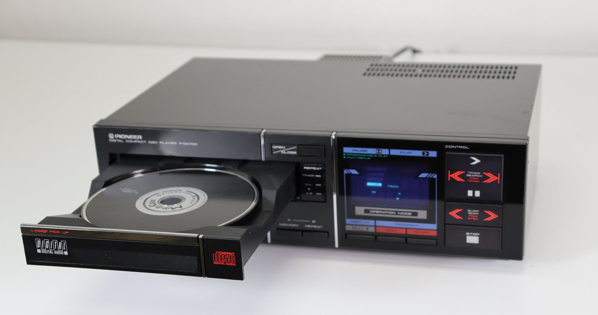 Vintage Pioneer P-DX700 Single Disc CD Player - One Of The First Pione