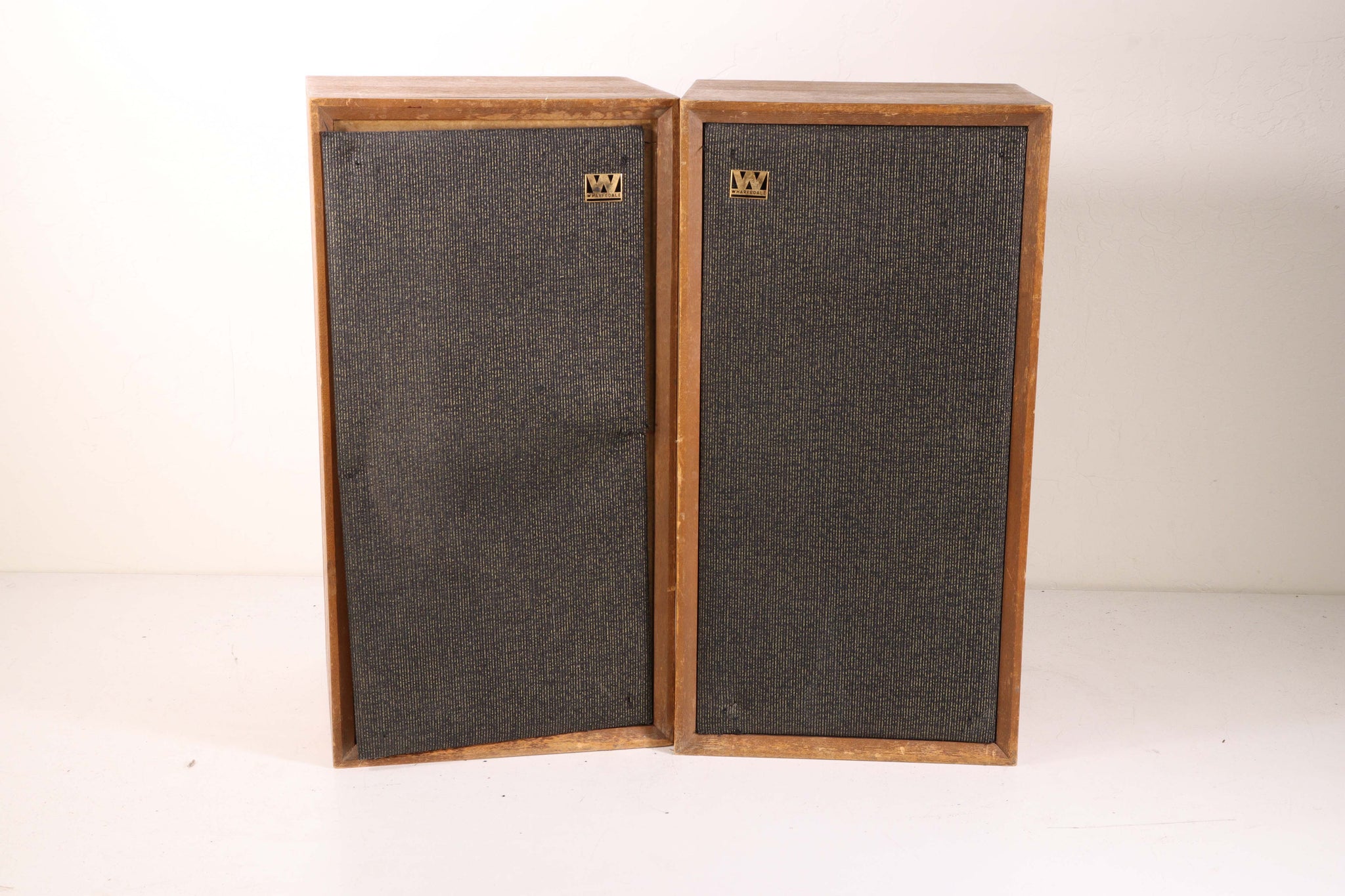 Wharfedale Super Linton Bookshelf Speaker Pair Purple Tweeter (Read De