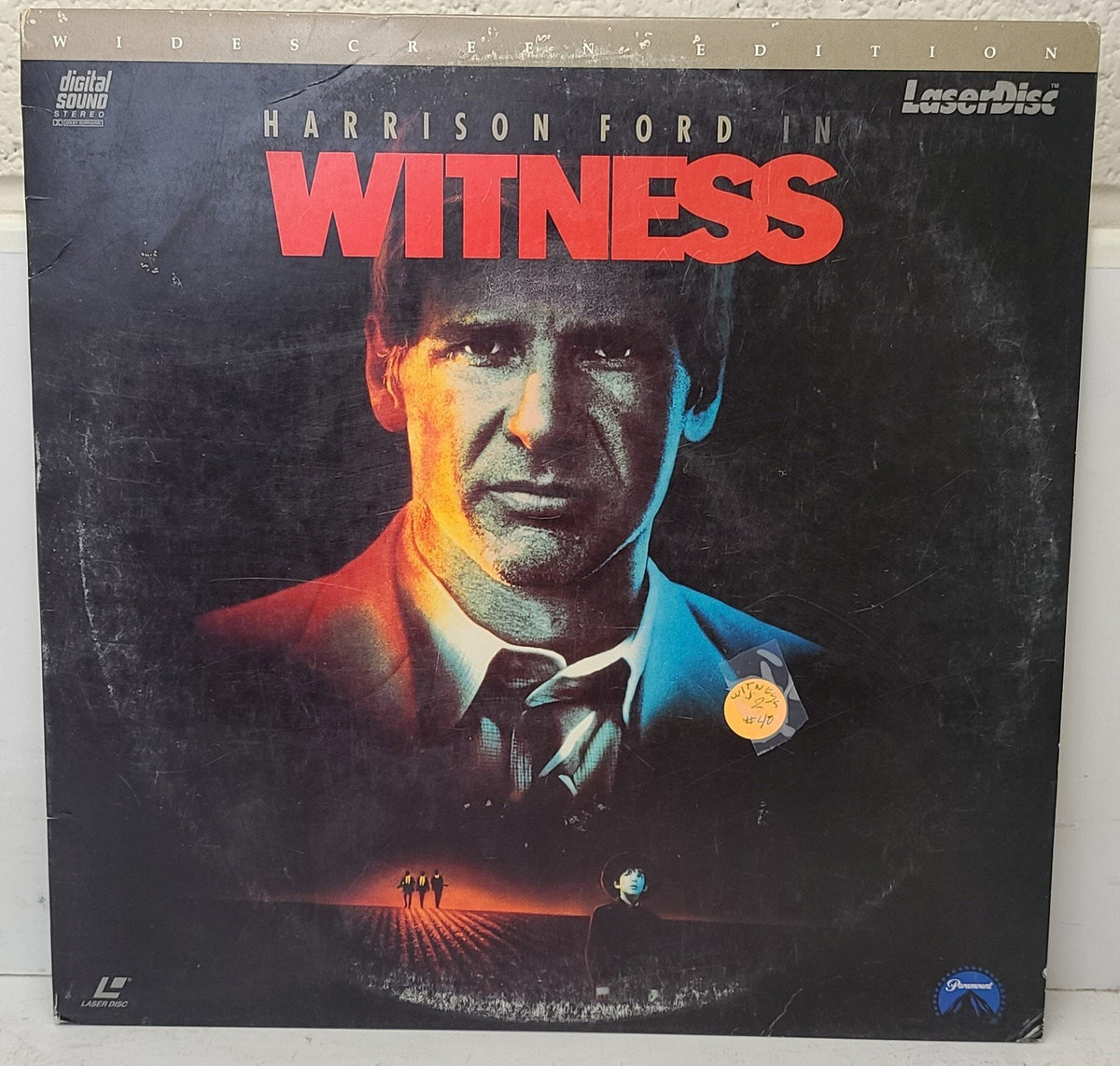 Witness with Harrison Ford LaserDisc Movie — SpenCertified