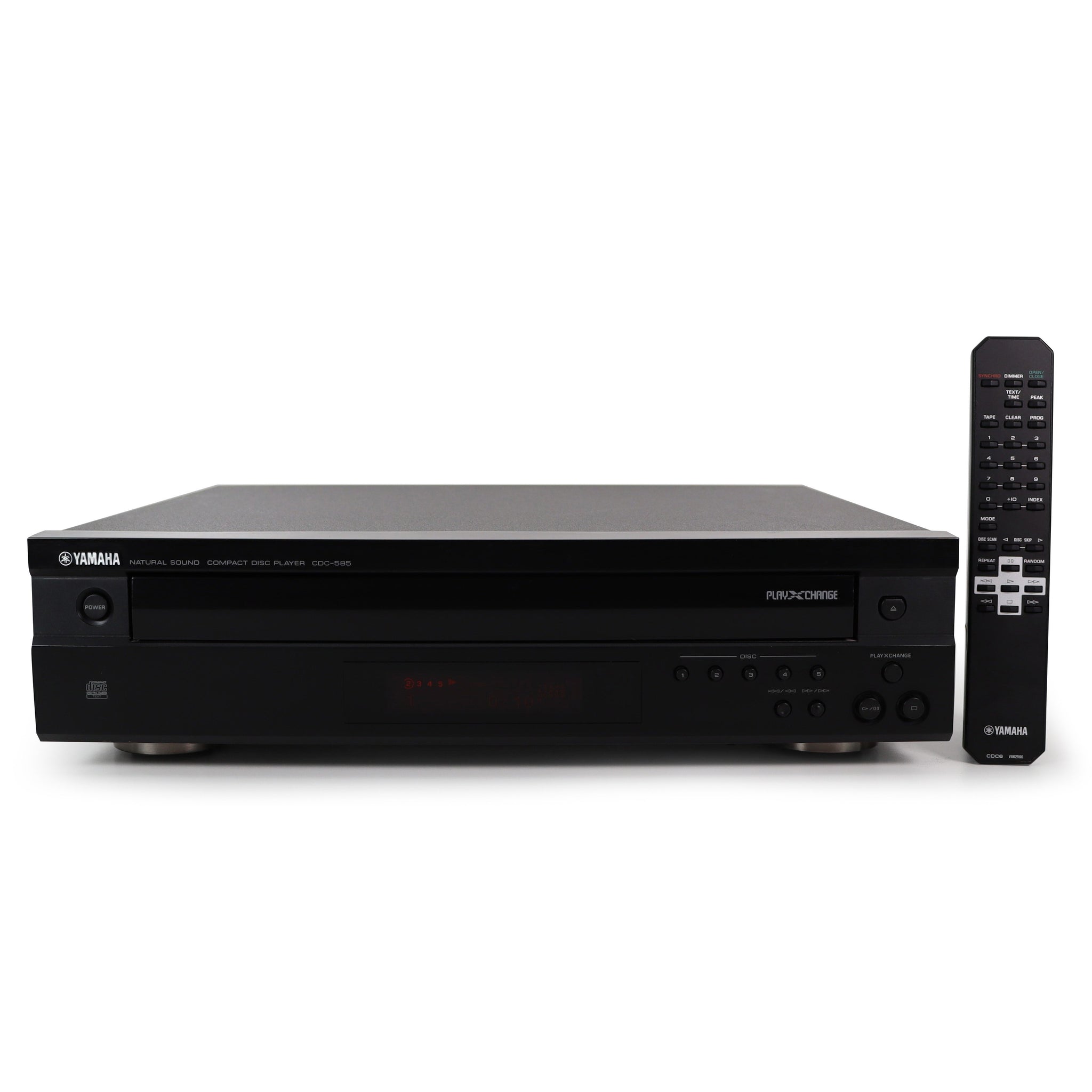 Yamaha CDC-585 Natural Sound 5-Disc Carousel Compact Disc CD Player ...