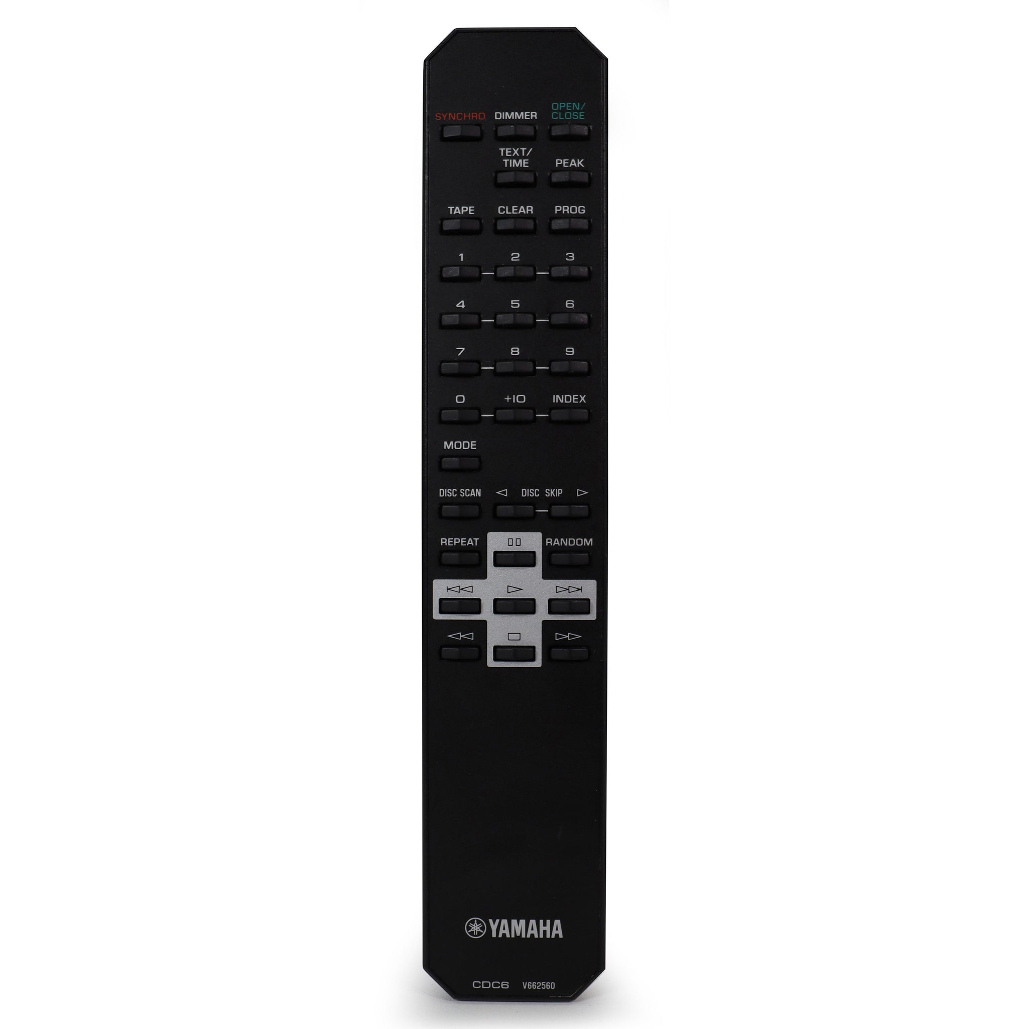 Yamaha CDC6 V662560 Remote Control for CDC-585 5-Disc Carousel CD Play