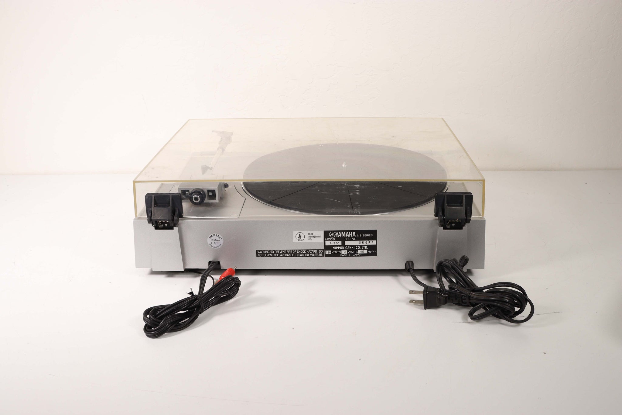 Yamaha P-350 Home Audio Turntable Record Player System Auto Return
